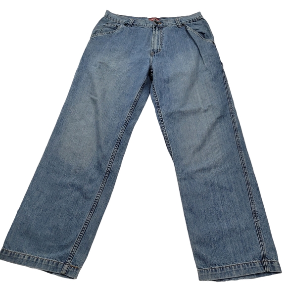 Chaps | Jeans | Vtg Chaps Mens Jeans 36 X 34 Carpenter Baggy Wide Leg ...